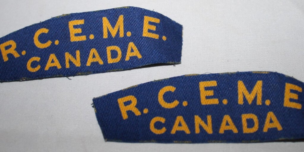 Tittles RCEME imprimé | Chris Militaria