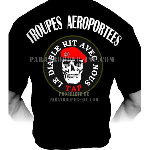 Tee-shirt Le Diable Rit avec Nous | Chris Militaria