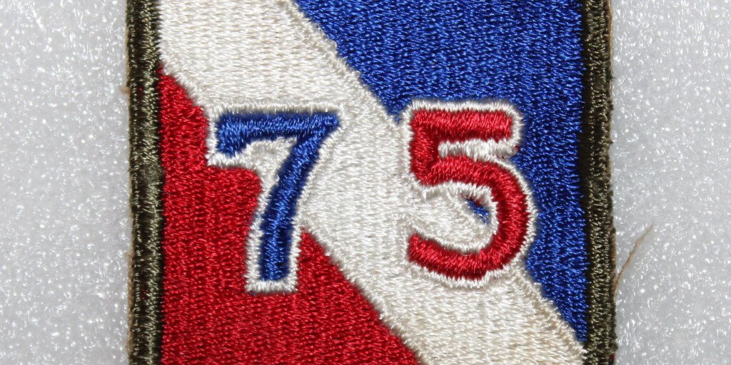 Patch 75e Div inf | Chris Militaria