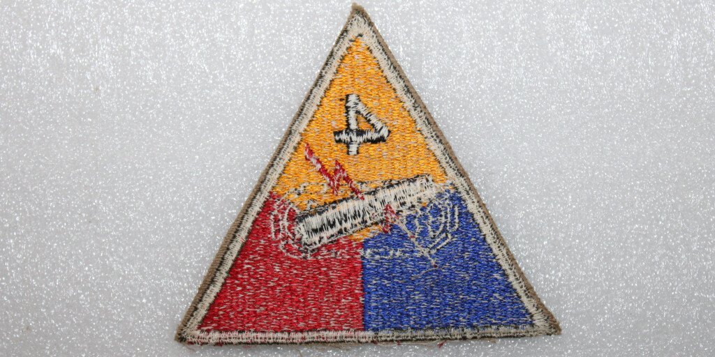 Patch 4th Armored | Chris Militaria