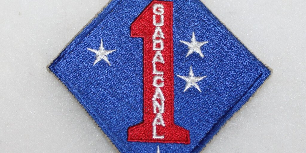 Patch 1st Div Marines | Chris Militaria