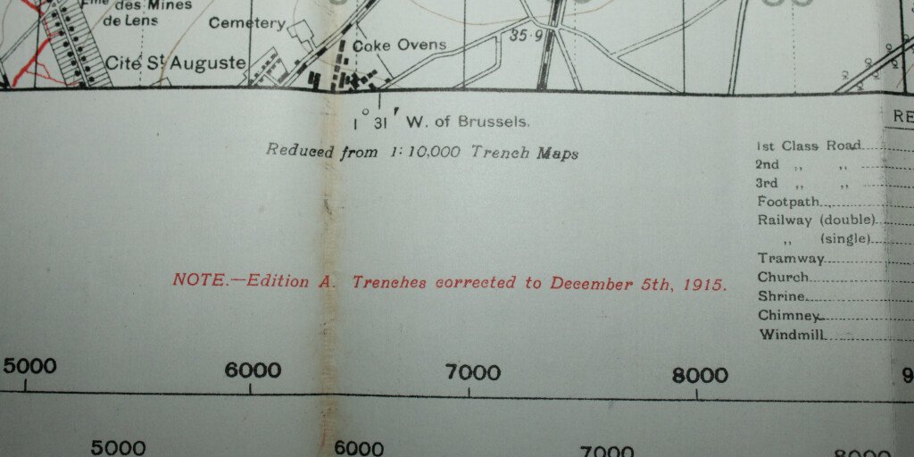 Carte Wingles 1916 | Chris Militaria