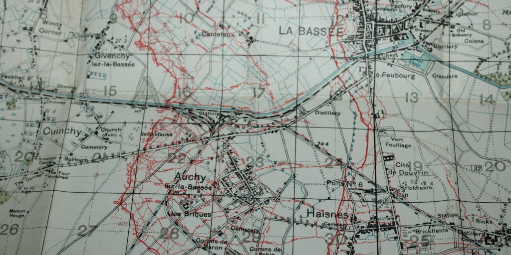 Carte Wingles 1916 | Chris Militaria