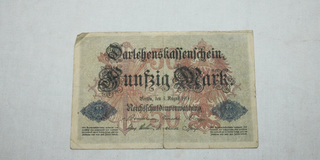 Billet 50 mark 1914 | Chris Militaria