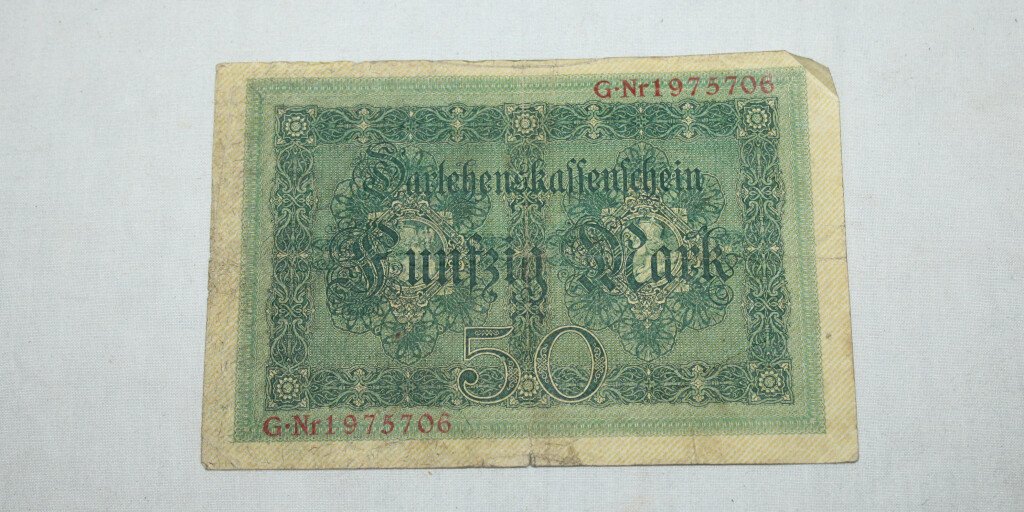 Billet 50 mark 1914 | Chris Militaria