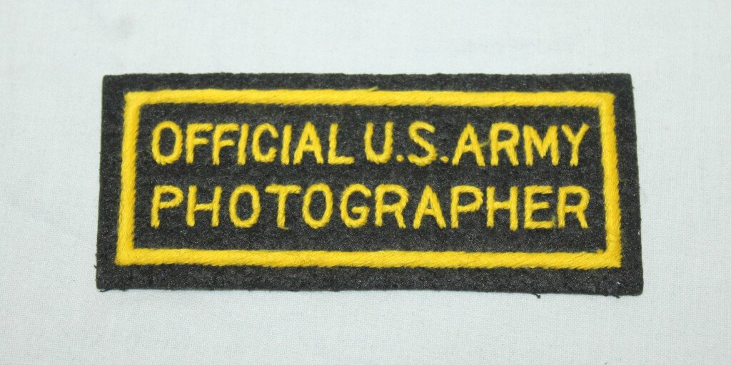 Official us army photographer | Chris Militaria