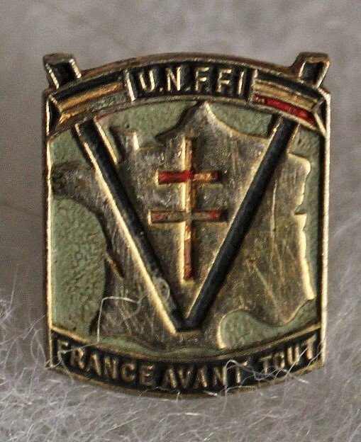 insigne de boutonnière UN.FFI | Chris Militaria