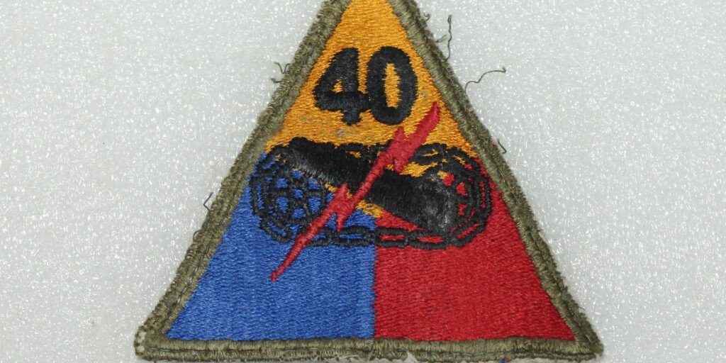 Patch 40th Armored | Chris Militaria