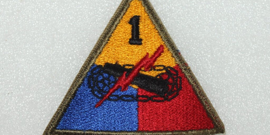 Patch 1st Armored | Chris Militaria