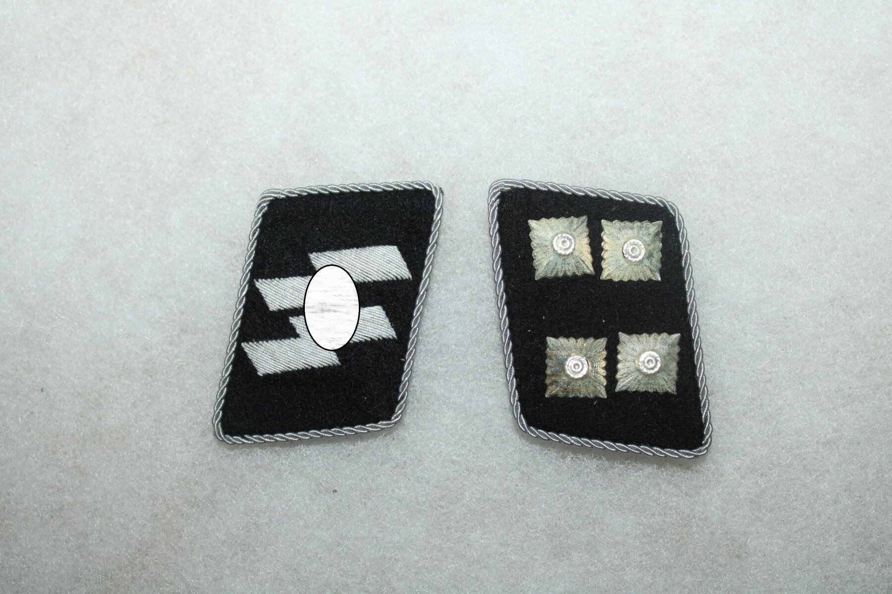 Pattes de col Sturmbannführer | Chris Militaria