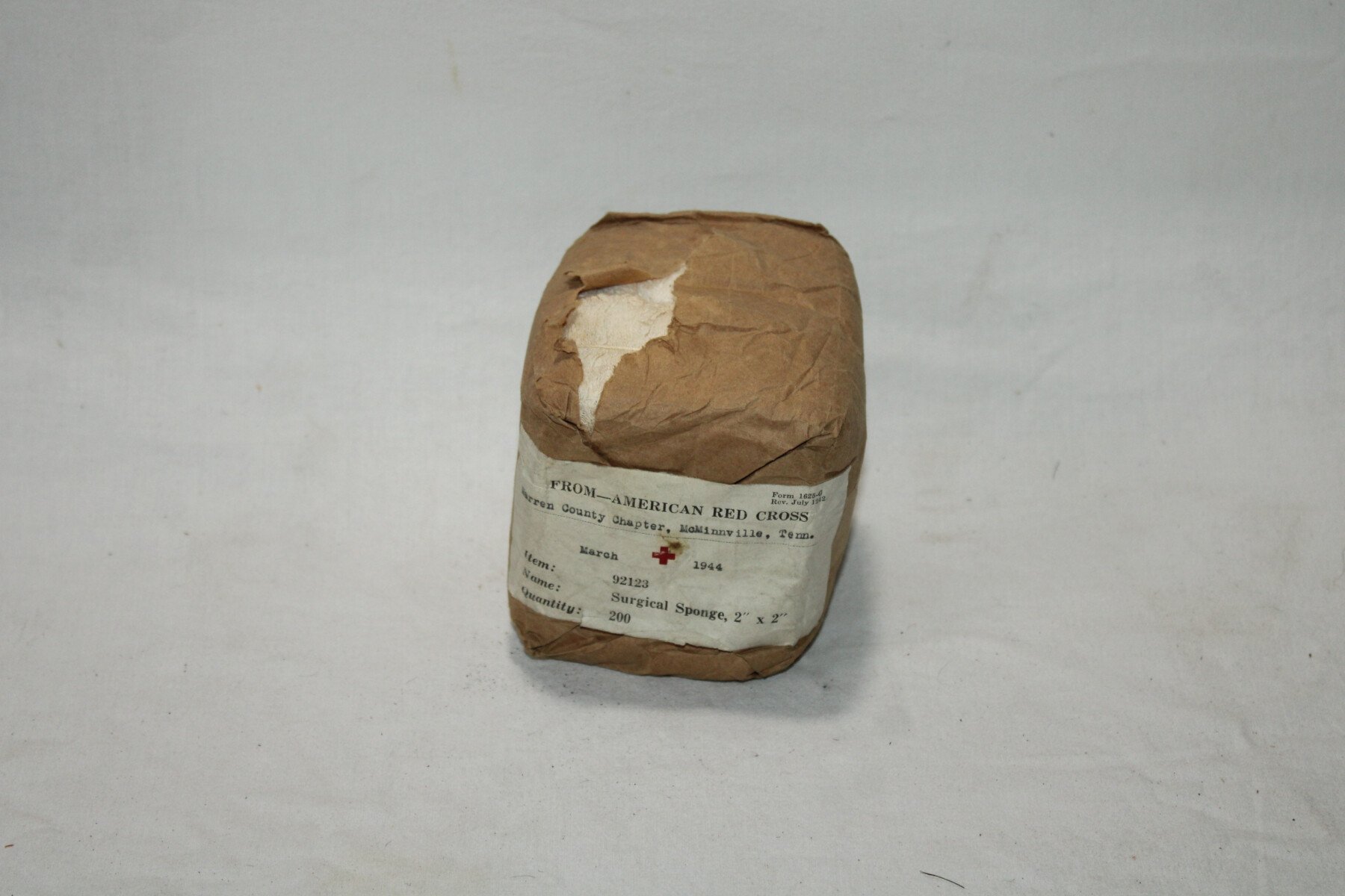 Paquet de compresse 2x2 1944 | Chris Militaria