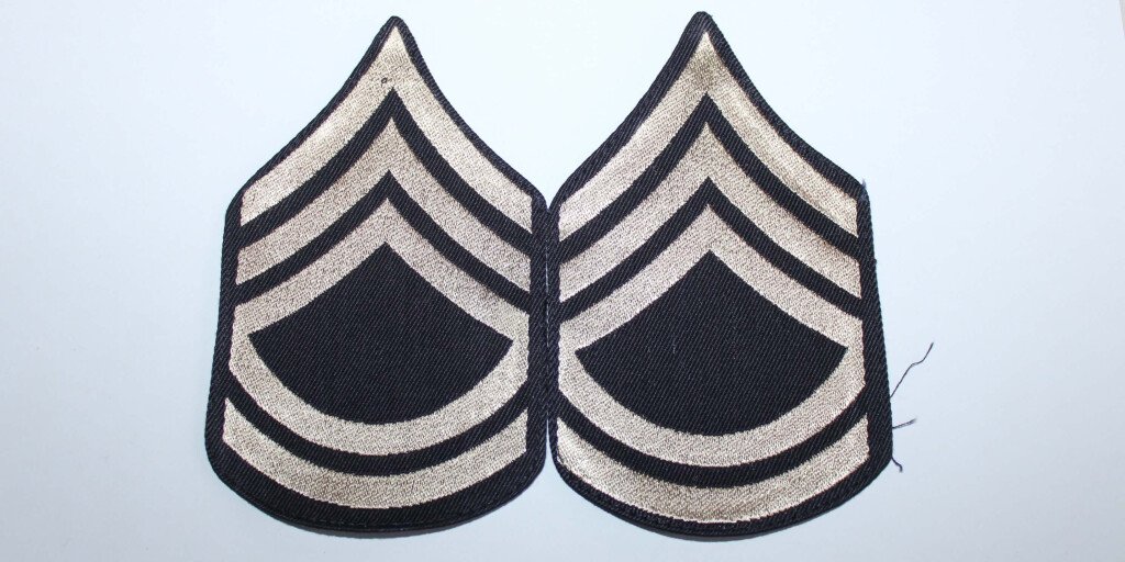 Chevron T/SGT MDL 42 | Chris Militaria