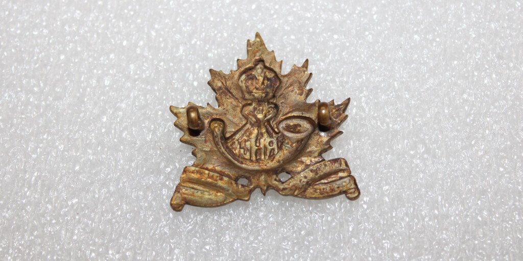 cap badge du royal Hamilton light Infantery, RHLI. | Chris Militaria