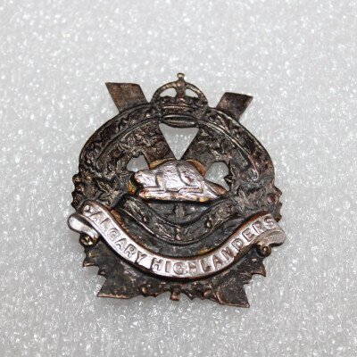 cap badge du Fort Garry Horse. | Chris Militaria
