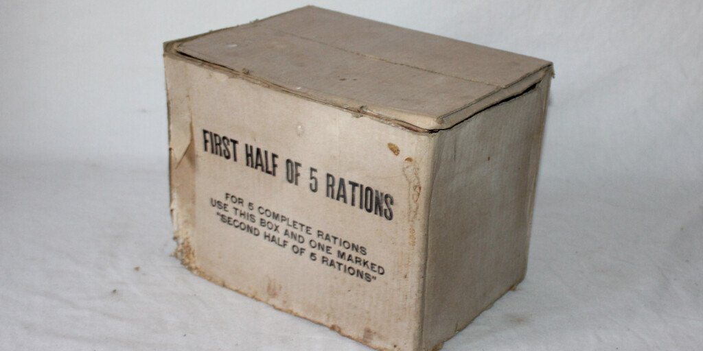 Carton de ration First Half | Chris Militaria