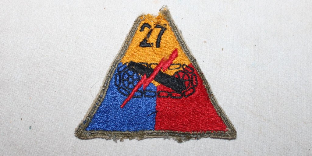 Patch 27th armored division | Chris Militaria