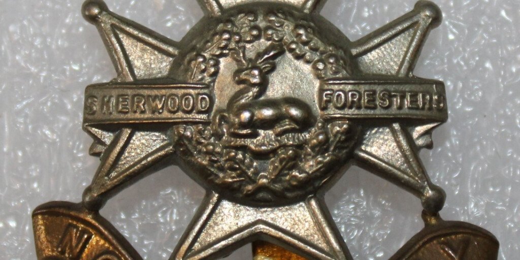 Cap badge notts & derby | Chris Militaria