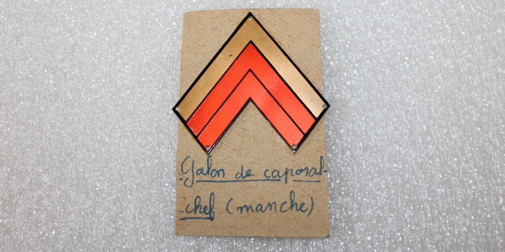 Galon métal caporal chef | Chris Militaria